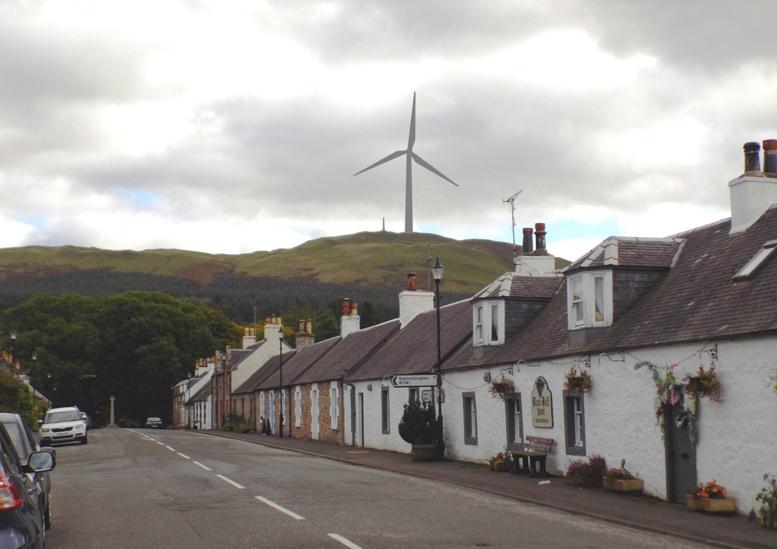 200m monument | Save Straiton for Scotland